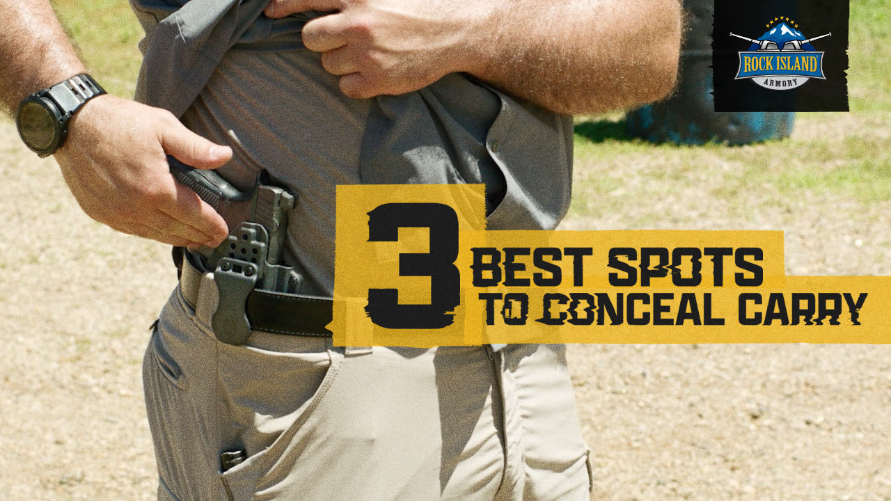 Video Guide: 3 Best Spots to Conceal Carry Plus a Garment Clearing Demo